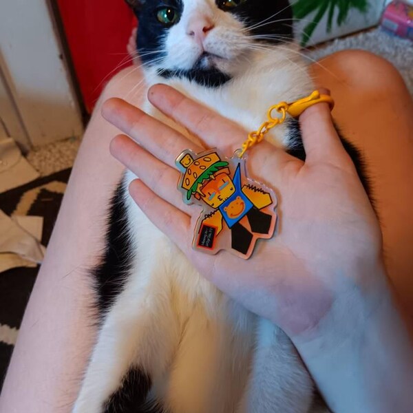 Shelly Dandys World Roblox Keychain - Etsy