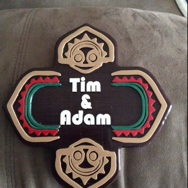 Personalized Polynesian Themed Family Last Name Sign / Plaque ( Disney ...