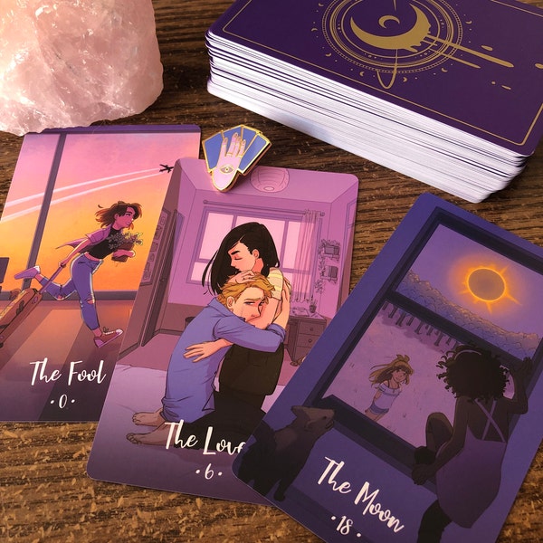 Tarot Cards Cosmic Cycles, 4th Standard Edition With 12 Extra Cards - Etsy