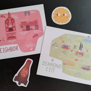 2pc Fallout Pipboy Inspired Bookmark Set Fallout Vault Tec - Etsy UK