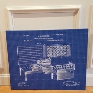 First Computer Patent Print in 1889 Patent Art Print - Etsy