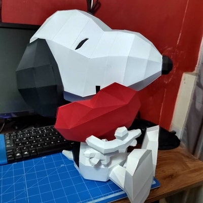 Snoopy Papercraft - Etsy