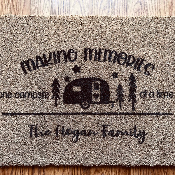 Door Mat- Doormat-personalized Doormat-welcome Mat-natural Coir Mat ...