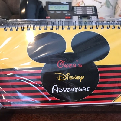 Disney Autograph Book Mickey Mouse FLIP BOOK 5.5 X 8.5 - Etsy