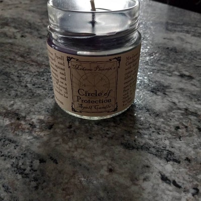 Circle of Protection Magic Spell Candle - Etsy