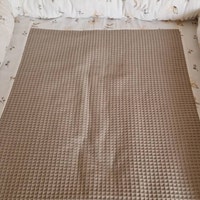 Beige Changing Mat in Fabric, Changing Pad With Accessory Baskets, Baby ...