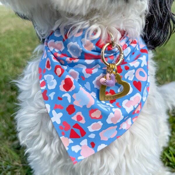 Flower Power Dog Tag, Daisy Dog Tag, Pet Id Tag, Personalized Dog Tag ...