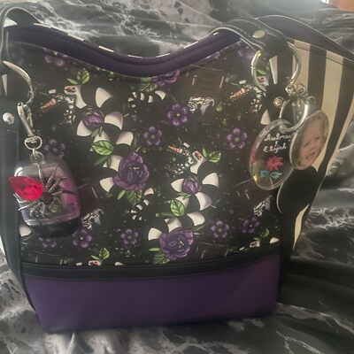 Beetlejuice Movie Neon Green Vinyl Mini Necessary Clutch Wallet Ready ...