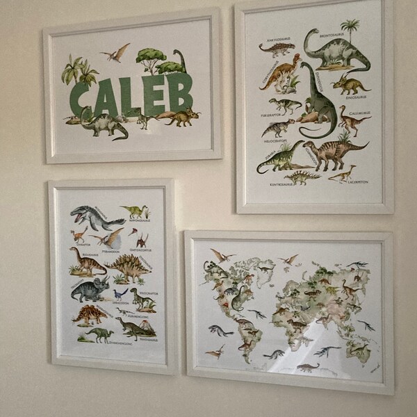 Printable Dinosaur World Map | Jurassic World Map | Educational Kids ...