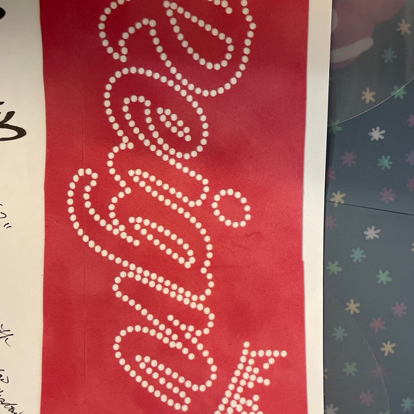 CUSTOM Rhinestone Template SVG, Rhinestone Personalized SVG, Scatter ...