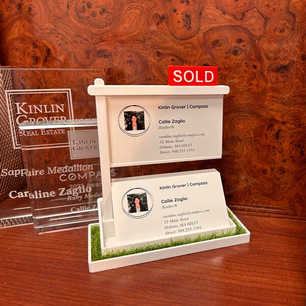 Real Estate Business Card Holder - Etsy