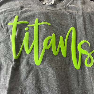 Custom Puff Game Day Tee Mascot Comfort Colors Spirit Shirt Team Sports ...