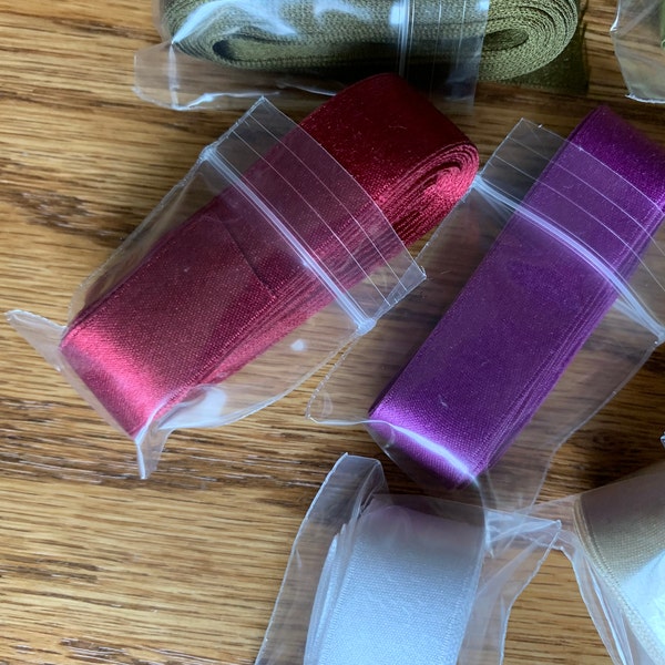 100% Pure Silk Ribbon by the Yard – Luxurious Hand-cut Silk Ribbon – 20 ...