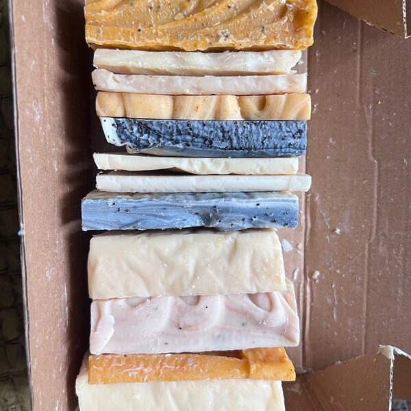 1kg Handmade Soap 'odds & Suds'handmade Soap Offcuts-palm Oil Free ...