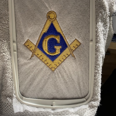 Masonic Compass Embroidery Design for Embroidery Machine. 5 Sizes. 6 ...