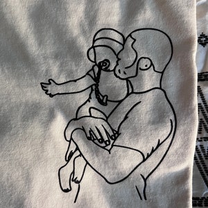 Custom Portrait Shirt, Comfort Colors Custom Portrait From Photo ...