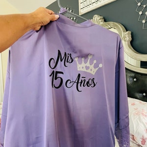 Mis Quince XV Robes Bridesmaid Party Robes Birthday Gifts - Etsy