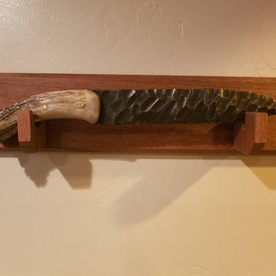 Made to Order Wood Knife Display Stand Custom, Hand Made to Your ...
