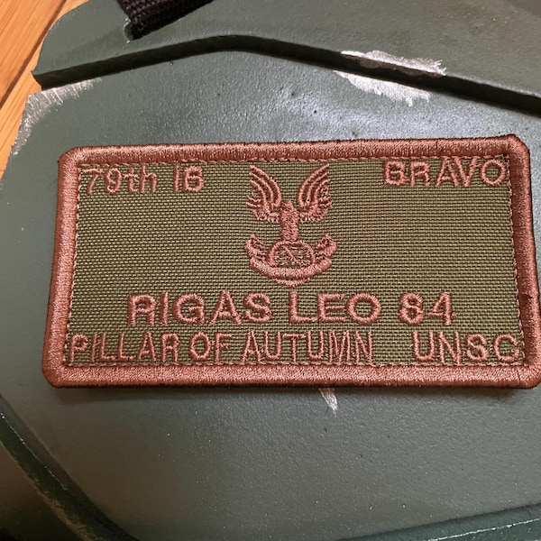 Halo UNSC Name Patch - Etsy