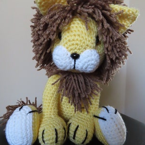 Patrón crochet León TYRION el león Amigurumi pdf tutorial | Etsy