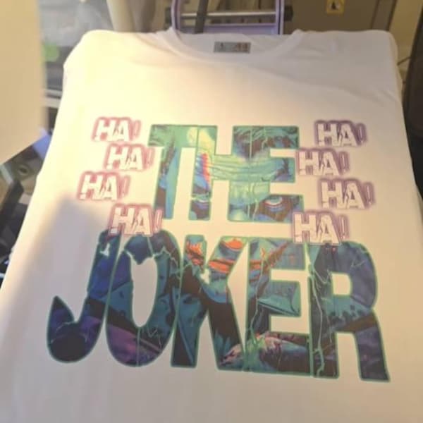 The Joker Transparent Halftone Png File , Joker T Shirt Design for ...