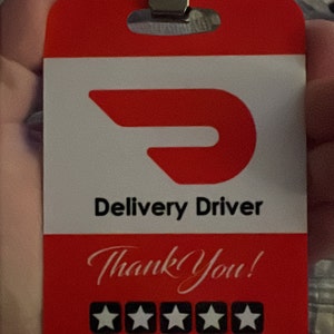 Red Delivery 2x2 5 Stars Delivery Bag Stickers - Etsy