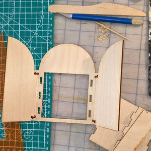 Miniature Altar Shrine Trastero Wood Blank - Etsy