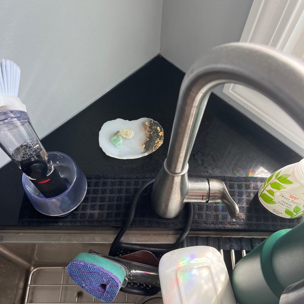 Faucet Splash Catcher - Kitchen Faucet Bib - Kitchen Faucet Drip ...