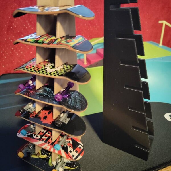 Display Stand for Tech Deck - for Desk or Wall - Display for Mini ...