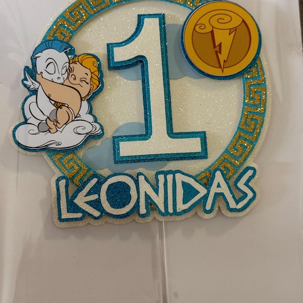 Baby Hercules Birthday Cake Topper! - Etsy
