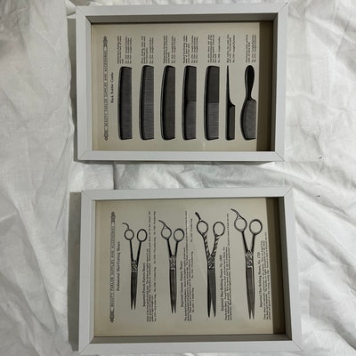 Straight Razor Face Shave Diagram From 1866 the Barbers Manual by A.B ...
