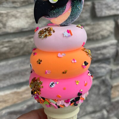 Fake Ice Cream Cone, Fake Sugar Cone, Fake Bake Ice Cream, Faux Ice ...