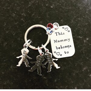 Personalised Mum Mummy Keyring Personalized Mom Mommy Keychain This Mum ...