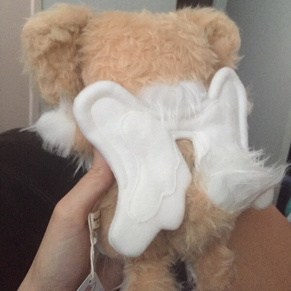 Angel Wings, Pet Memorial Stuffed Animal Accessory, Stuffy Doll Plushie ...