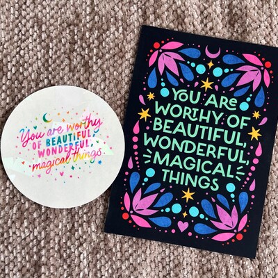 Rainbow Suncatcher Cute Light Catcher Rainbow Maker Sticker, Rainbow ...