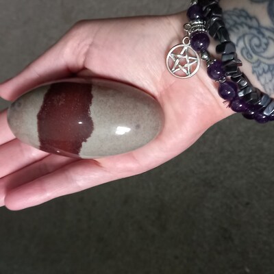 Amphibole Quartz / Angel Wing Phantom Quartz / Hematite Point 84g 8 ...