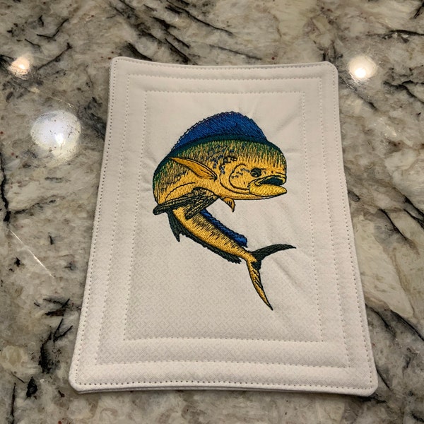 Mahi-mahi Dolphinfish Embroidery Design - Etsy