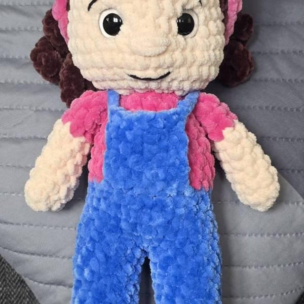 Crochet Ms. Rachel Pattern, Ms. Rachel Doll Pattern, Ms. Rachel Crochet ...