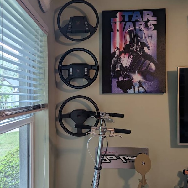 Steering Wheel Wall Mount - Etsy