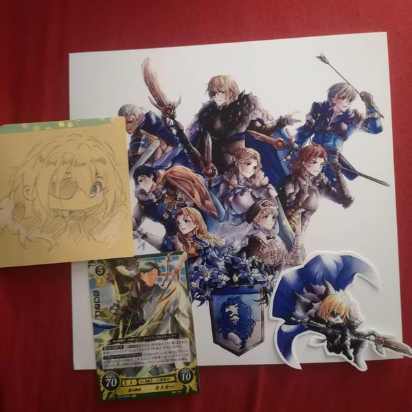 Fire Emblem Three Houses // FE3H // Blue Lions Print - Etsy
