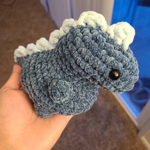Dinosaur Jurassic World No Sew Crochet Pattern, No Sew Amigurumi ...