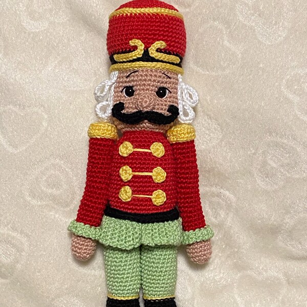 Crochet Christmas Nutcracker Pattern: Small and Large Toy (PDF) - Etsy