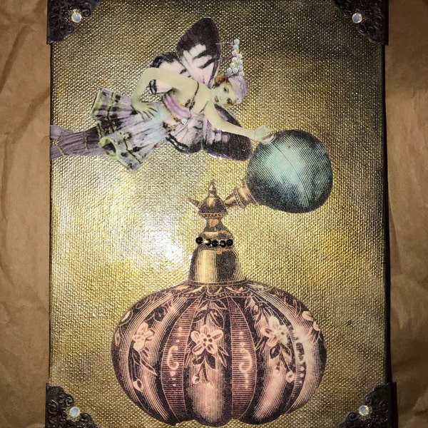 Virgin Mary Pocket Shrine - Hand Stitched and Vintage Assembled Pocket ...