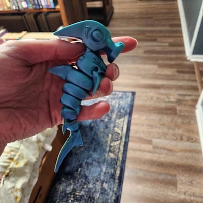 Flexi Factory Hammerhead Shark 3D STL and 3MF Files for Printing - Etsy