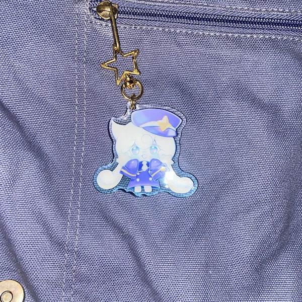 Cookie Run Kingdom CRK Milky Way Cookie Acrylic Charm Keychain - Etsy