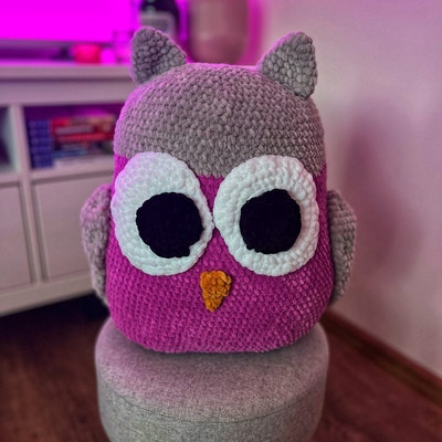 Owl Crochet Pattern Amigurumi Pattern Owl Stuffed Animal Crochet Owl ...
