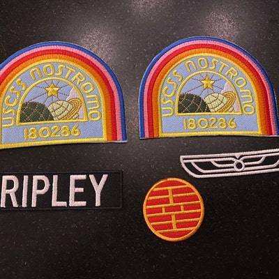 Alien Ellen Ripley Uniform USCSS Nostromo Coveralls Crew Set Patches ...