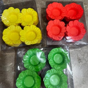 Camelia Wedding Gold Color Flower Wrapper for Holding Chocolate ...