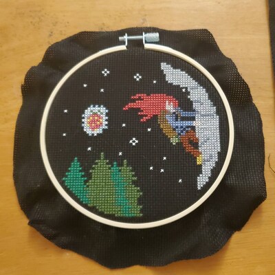 5 Macready and the Thing the Thing Cross Stitch Pattern - Etsy