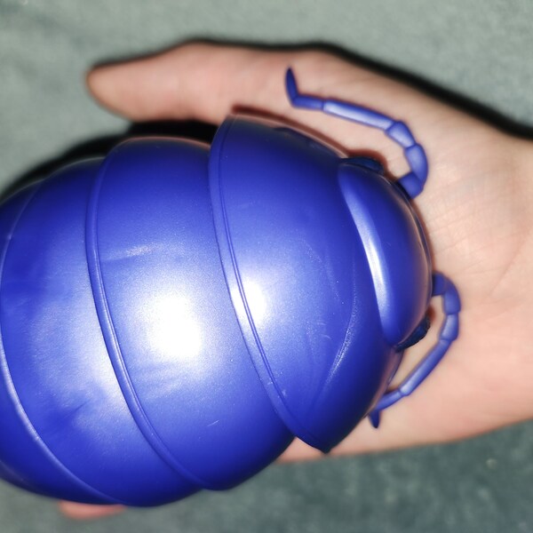 Plastic Pill Bug Roly Poly Insect Potato Bug Isopod Figure W/moving ...